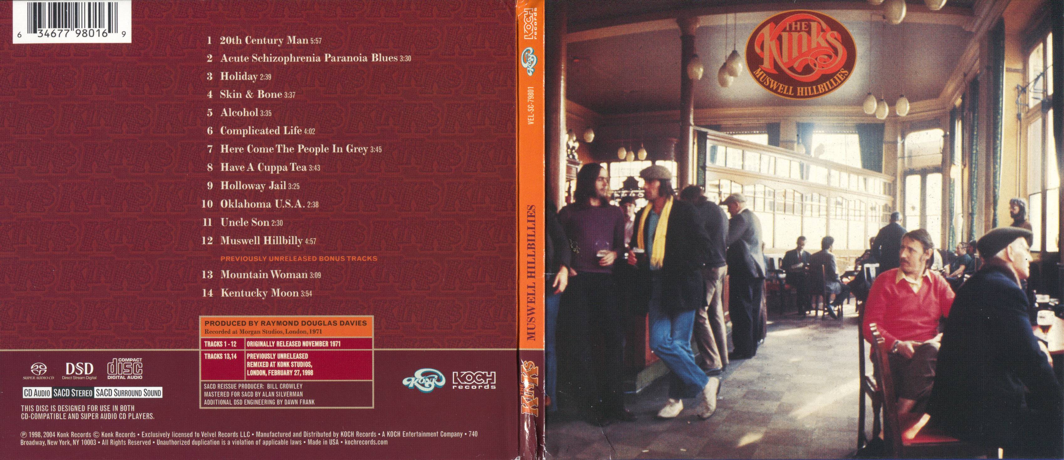 The Kinks Musswell Hillbillies [vkandak us] | CD Covers | Cover Century ...